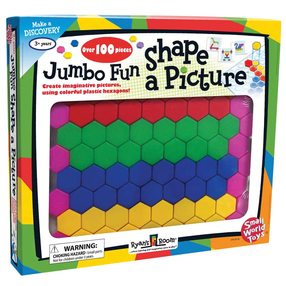 Juego de Patrones - Jumbo Shape a Picture – Brain Work Panama